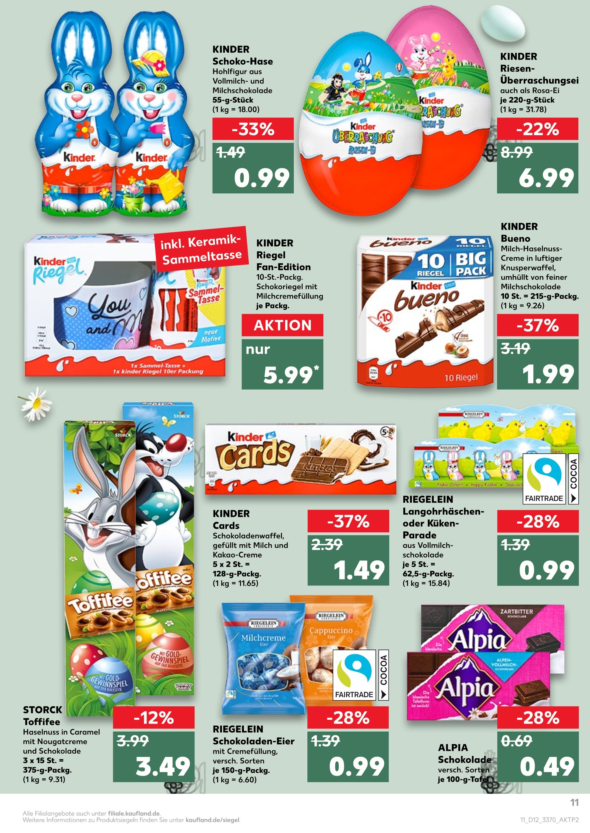 Kaufland Kinder Bueno Angebot ᐅ Finde den Preis im aktuellen Prospekt