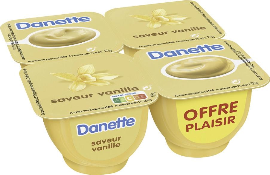 Danone YAOURT LE BIO VANILLE 4X125G Danone 3033491339134
