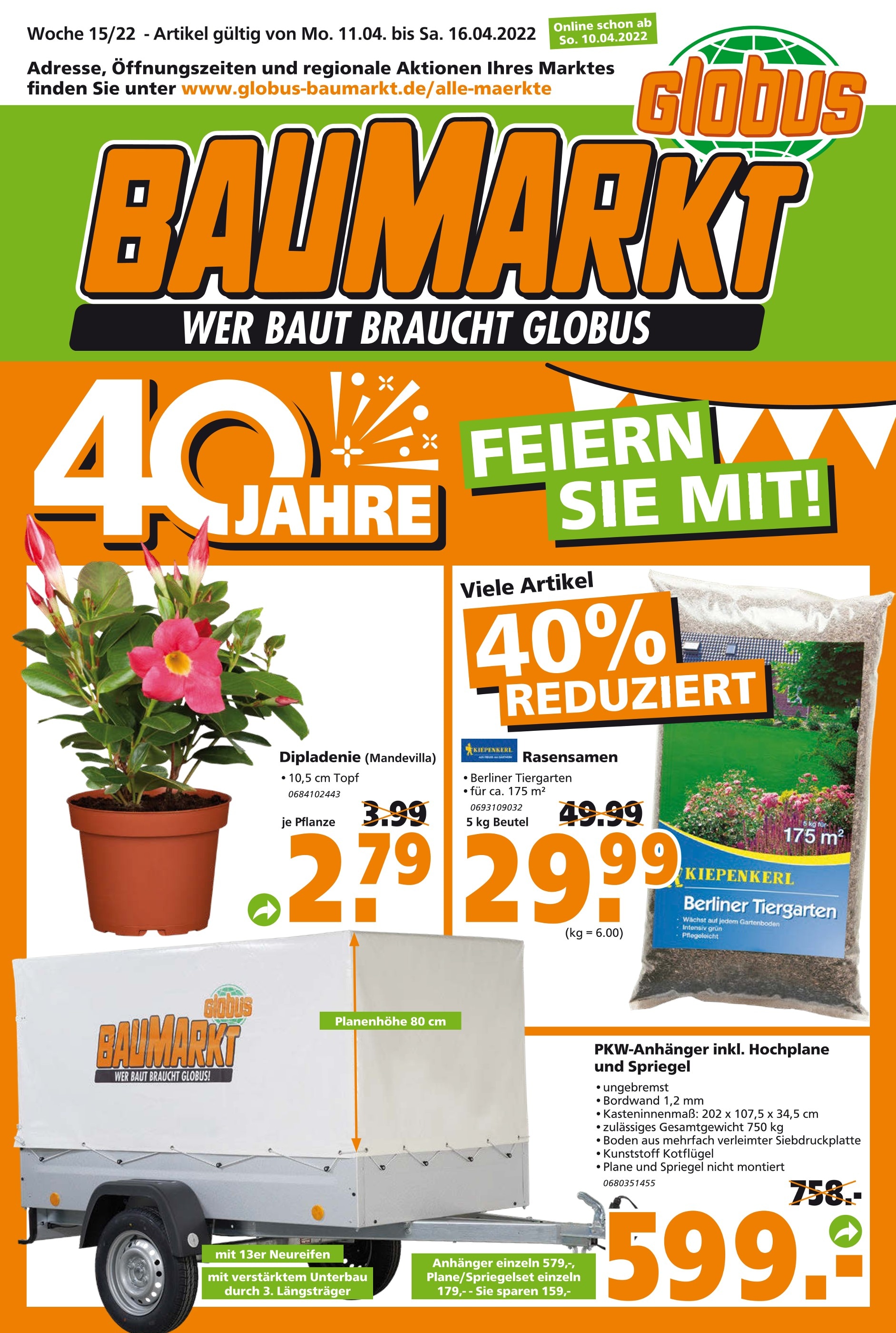 Globus Pflanzen Angebote