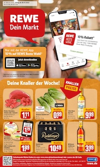 Rewe Prospekt - Angebote der Woche online blättern