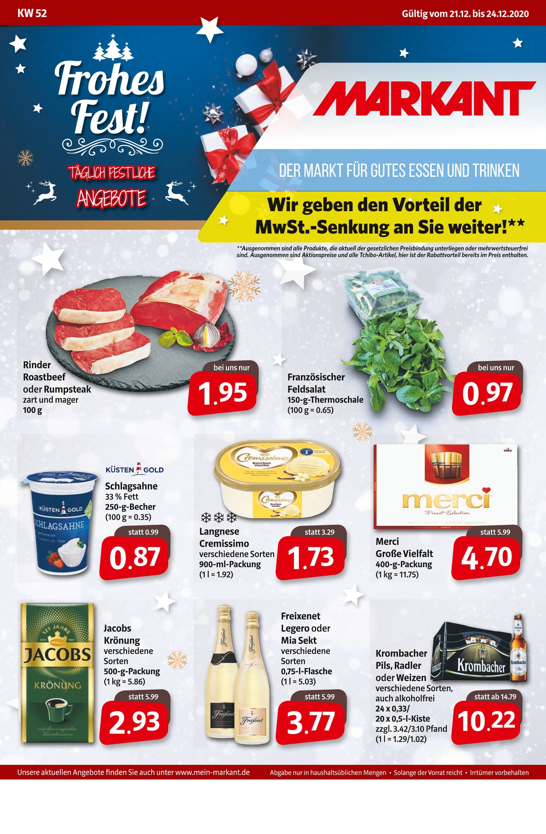 Markant Markt - Angebote im aktuellen Prospekt vom Markant Markt