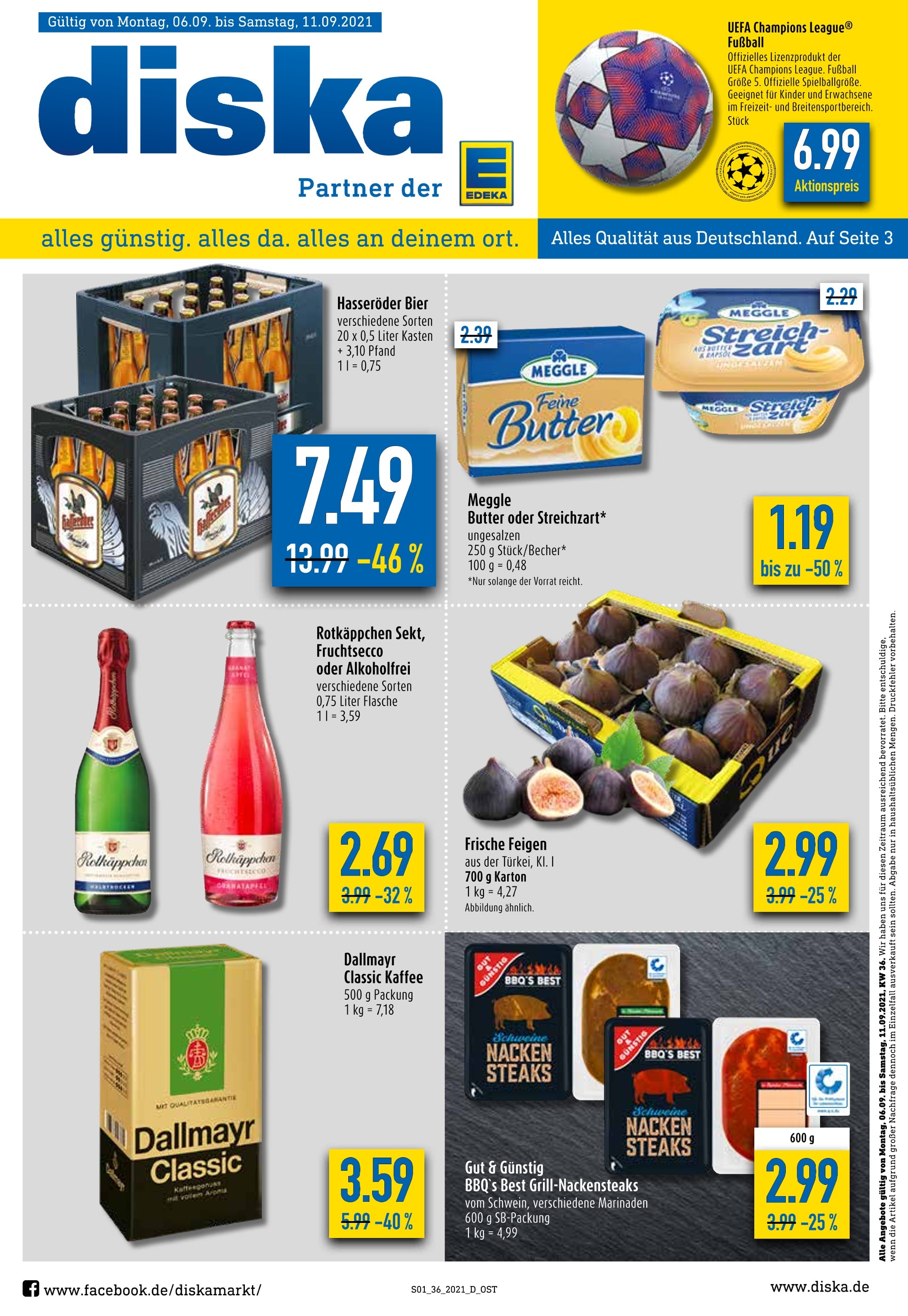 Diska Markt - Angebote im aktuellen Prospekt vom Diska Discounter