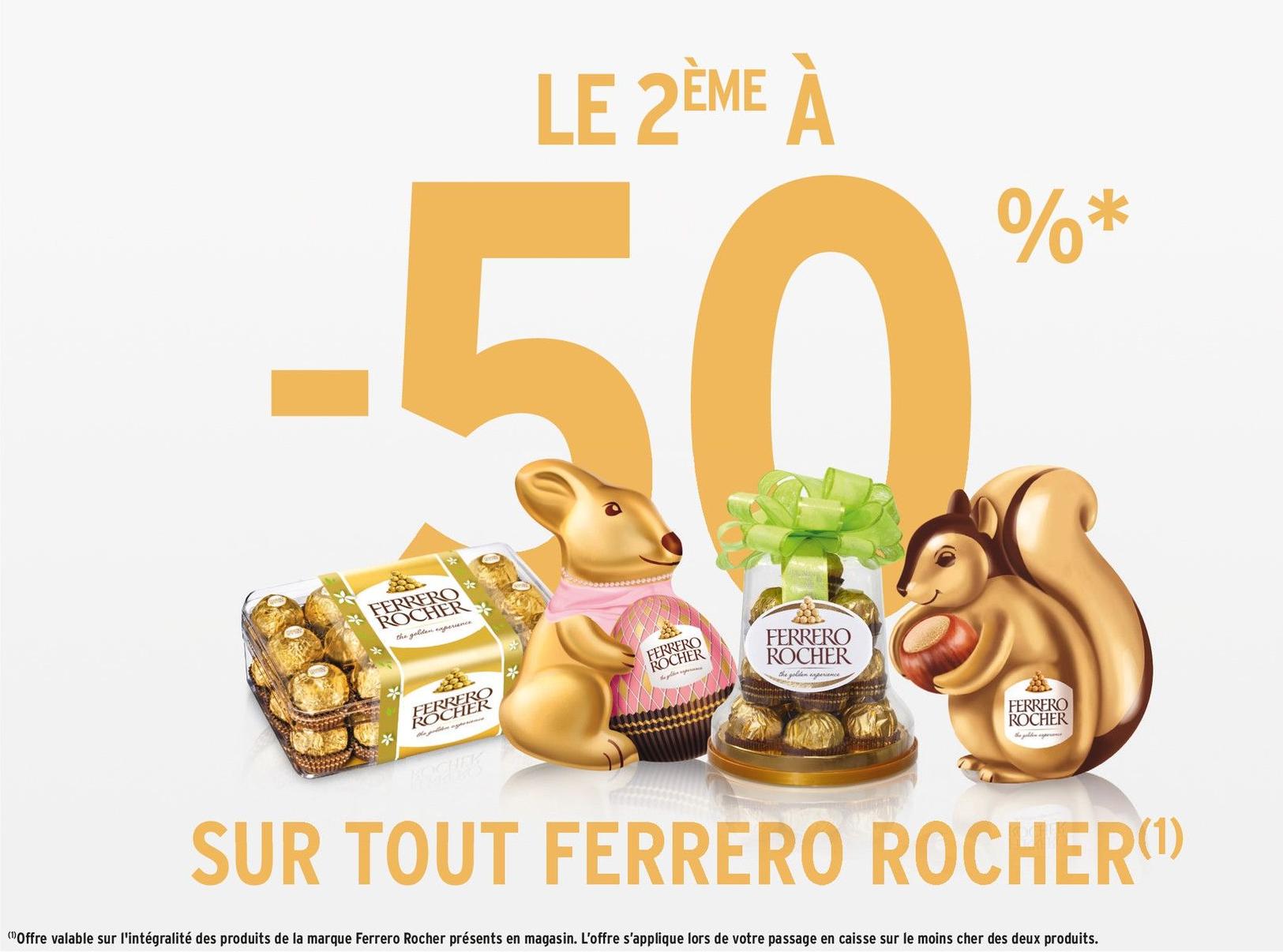 Achat Ferrero Rocher pas cher ᐅ Promo et meilleur prix Ferrero Rocher