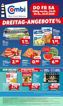 Combi Prospekt Uelsen ab 21.07.2025: Alle Angebote dieser Woche!