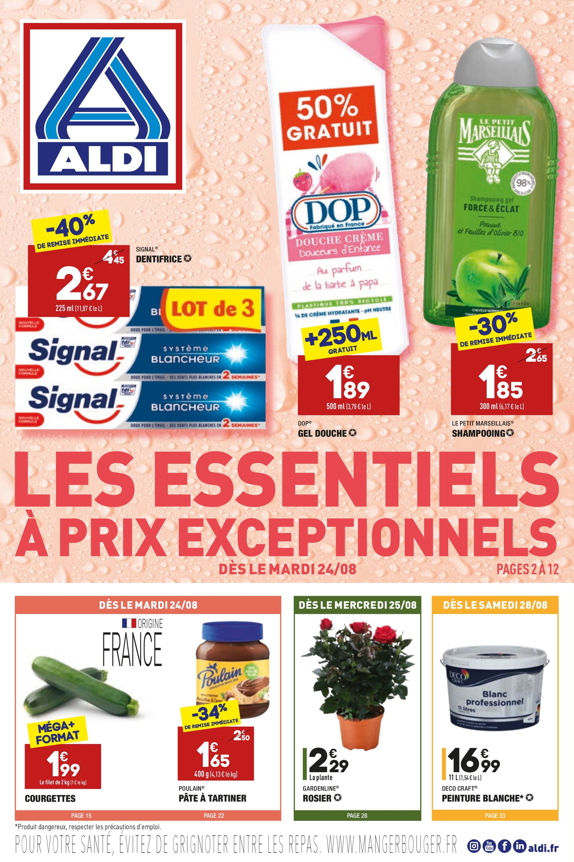 Aldi 5 avenue de l'Europe à Montalivet-Les-Bains 33930 - Promos et ...