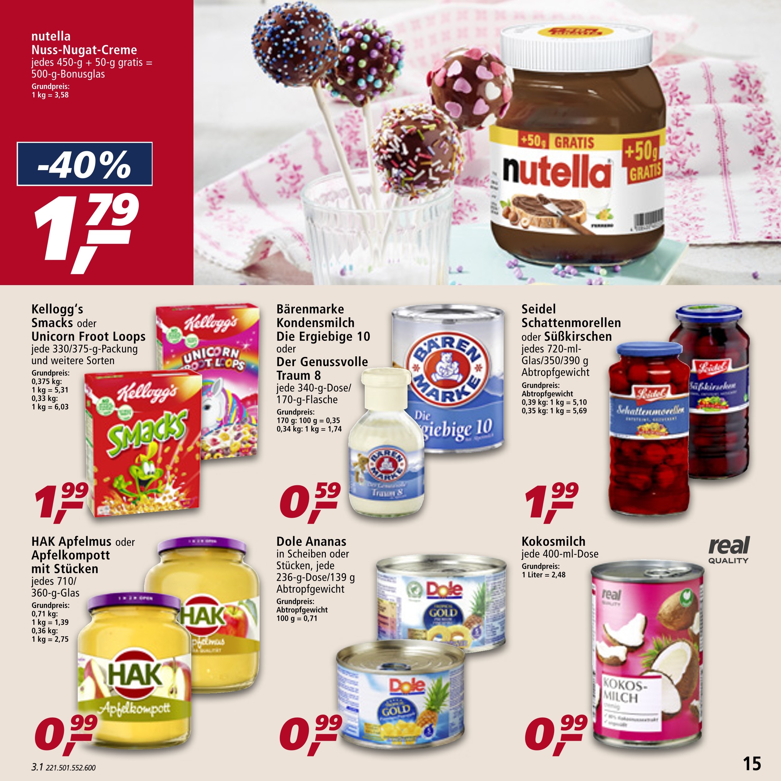 Nutella kaufen Dortmund - günstige Angebote in Dortmund
