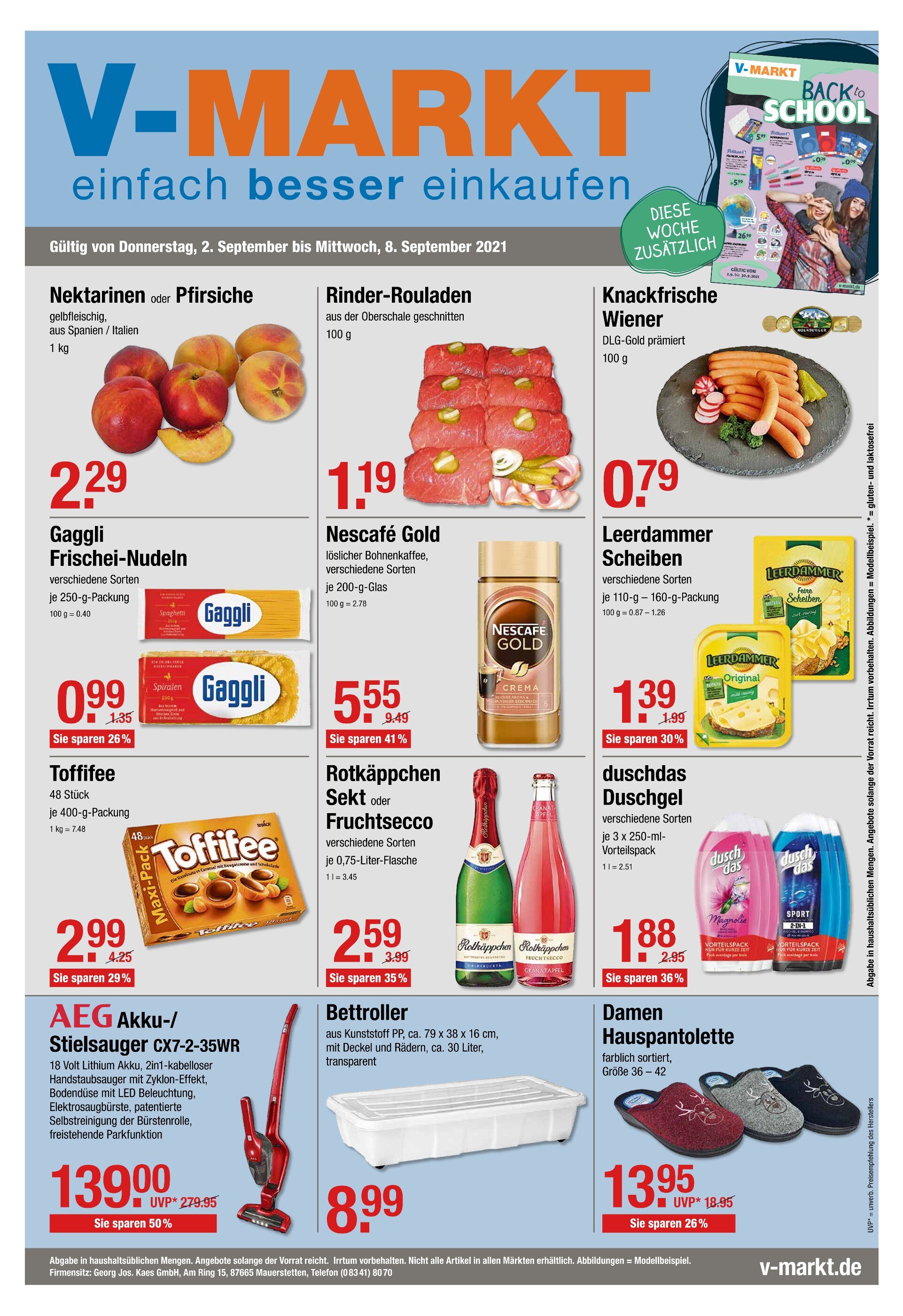 V-Markt Justus Von Liebig Straße 5 in 86807 Buchloe - Angebote und ...