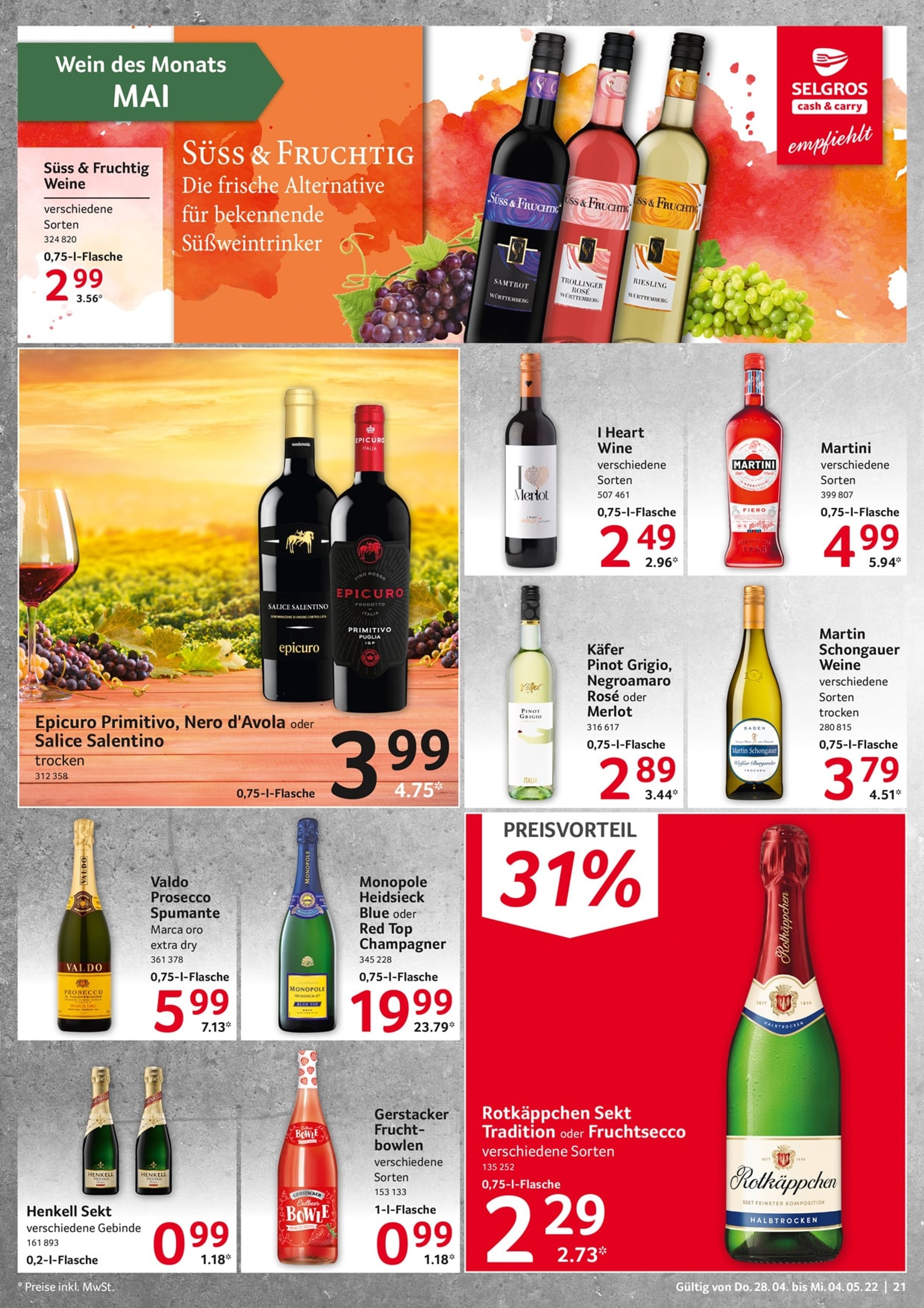 Edeka Sekt Angebot